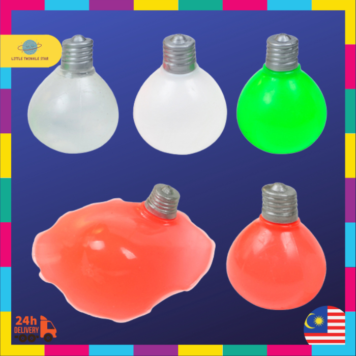 TikTok Lightbulb Splat Tomato Splat Ball Kid Squeeze Pressure Stress ...