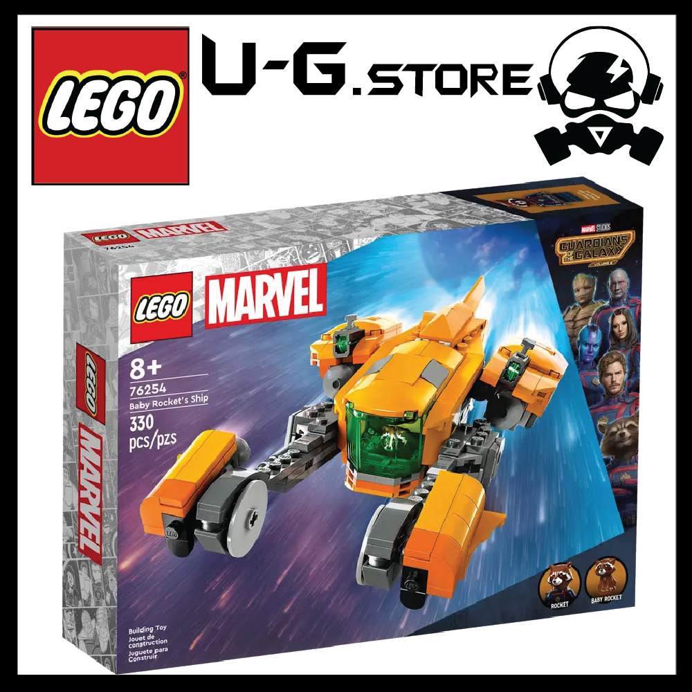 LEGO 76254 Marvel Baby Rocket's Ship (330 Pieces) | Shopee Malaysia