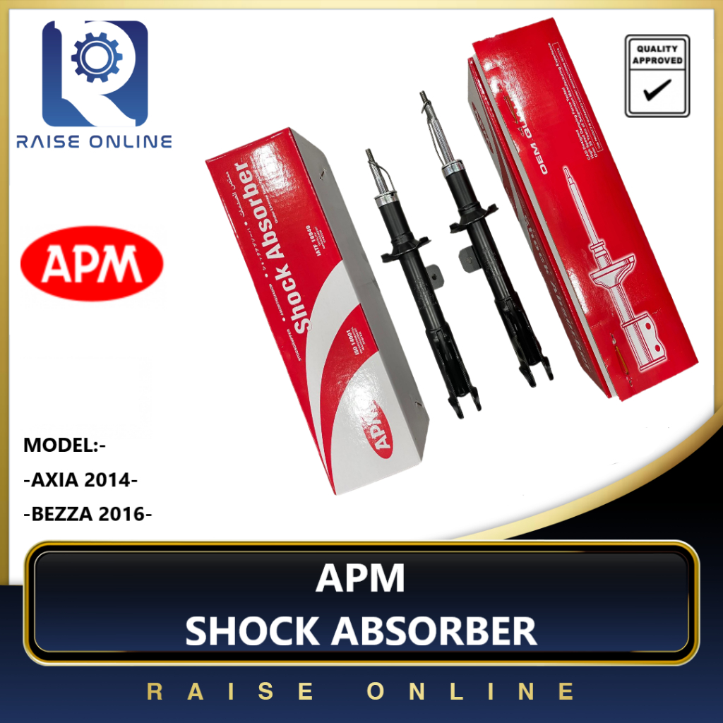 ( 100% ORIGINAL APM ) PERODUA AXIA BEZZA FRONT SHOCK ABSORBER | Shopee Malaysia