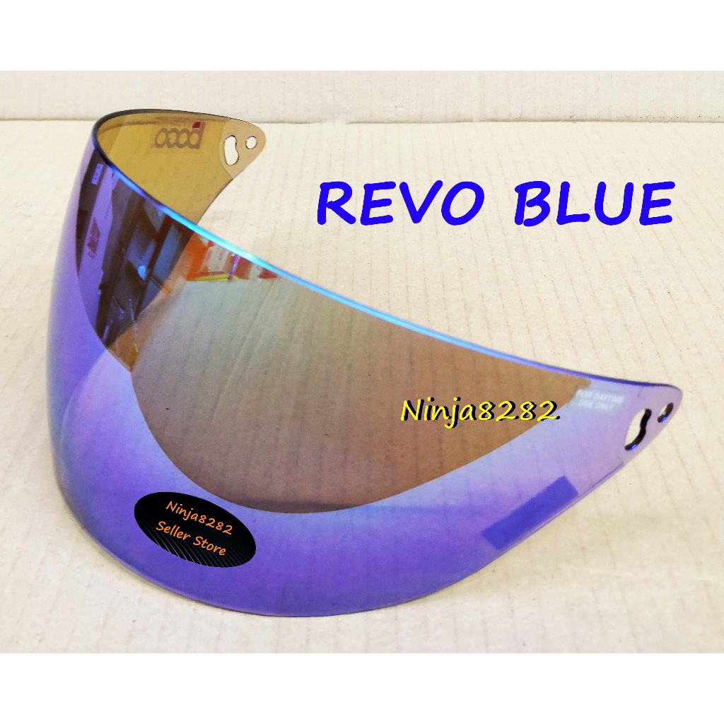 Visor Cruiser ( Clear / Smoke / Raibow / Silver Blue / Chrome / Gold ...