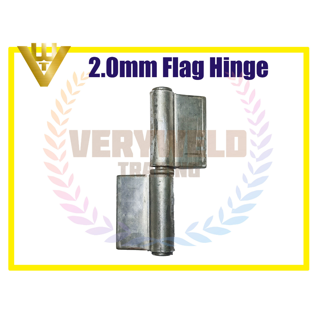 VERYWELD ENGSEL BENDERA BESI / Metal Flag Hinges / Welding Engsel ...