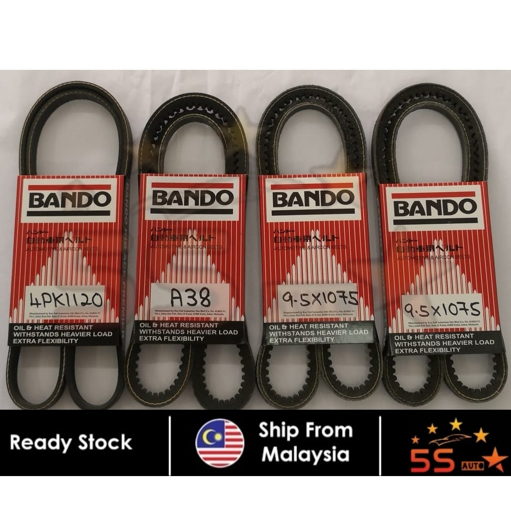 Fan Belt (100% BANDO) for Mitsubishi Storm L200 (4PK1120 & A38 & 9 ...