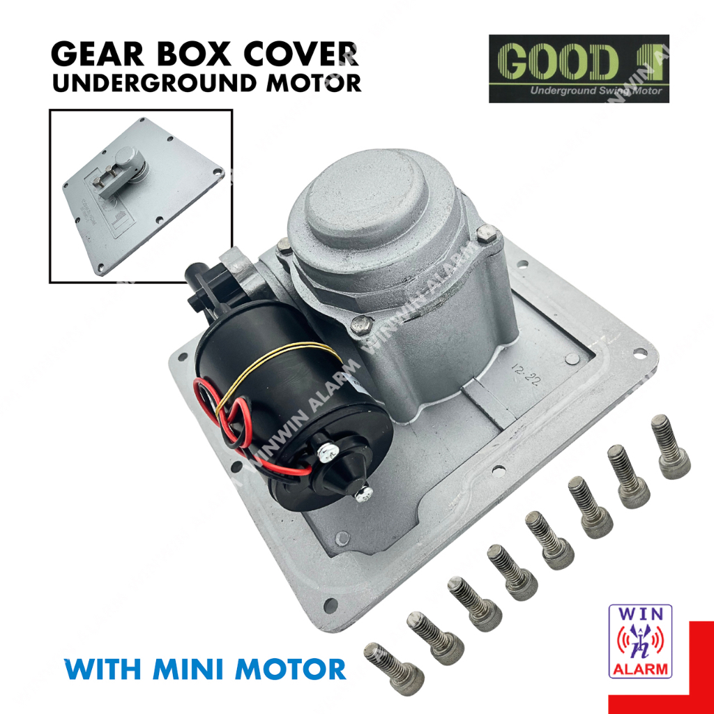 GOOD 1 GEAR BOX C/W MINI MOTOR for underground autogate system | Shopee ...