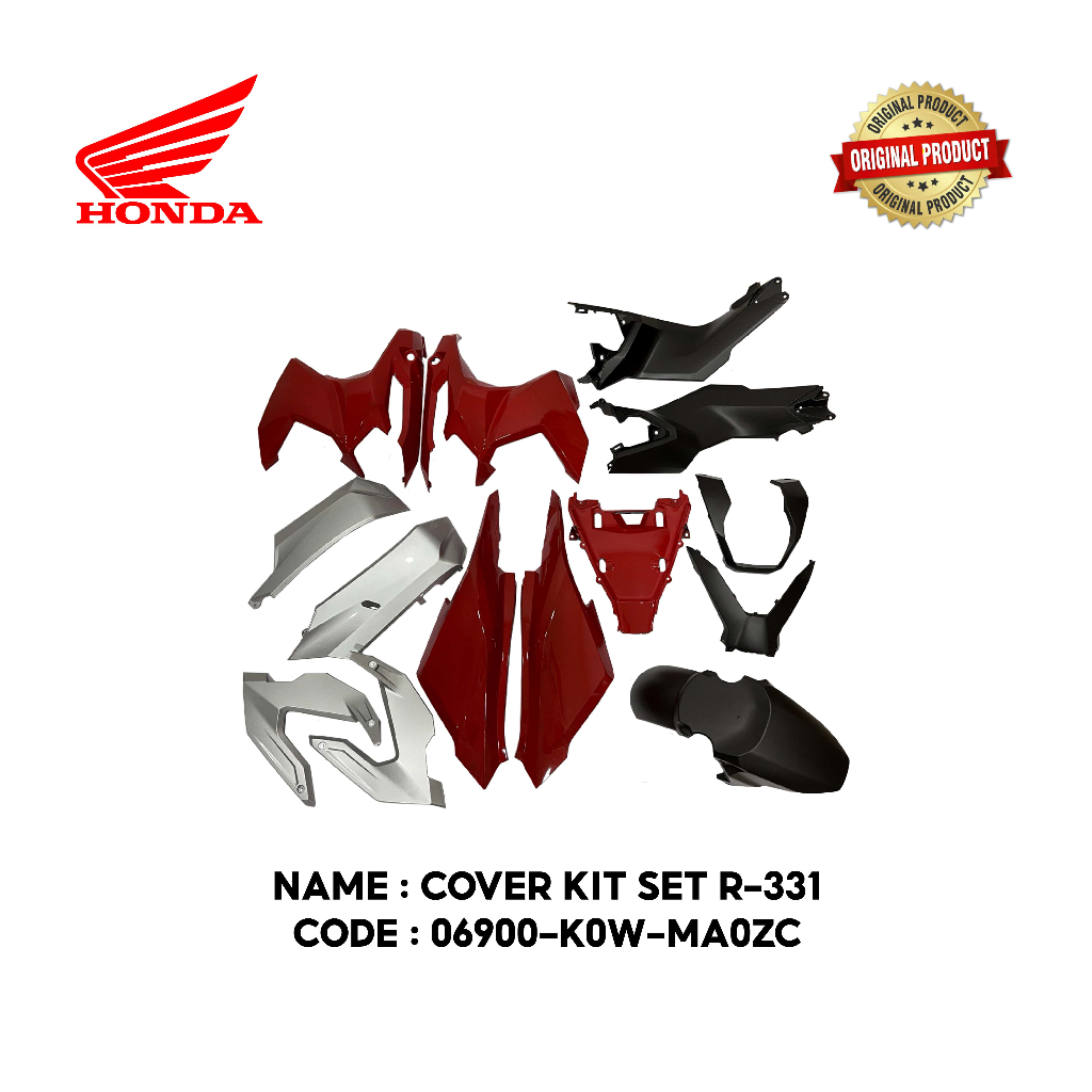 HONDA ADV 160 Cover Kit Set R-331 06900-K0W-MA0ZC | Shopee Malaysia