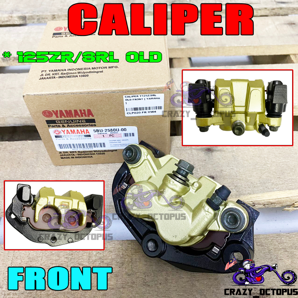 YAMAHA Caliper Assy Front Standard SRL115 Lagenda / Y125Z-OLD/ NOUVO S ...