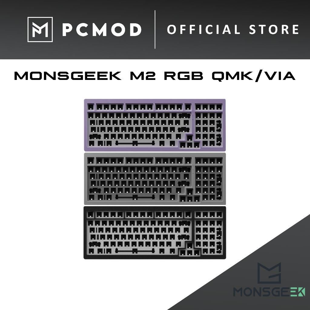 MONSGEEK M2 RGB QMK/VIA | Hotswappable Mechanical Keyboard | PCMOD x ...