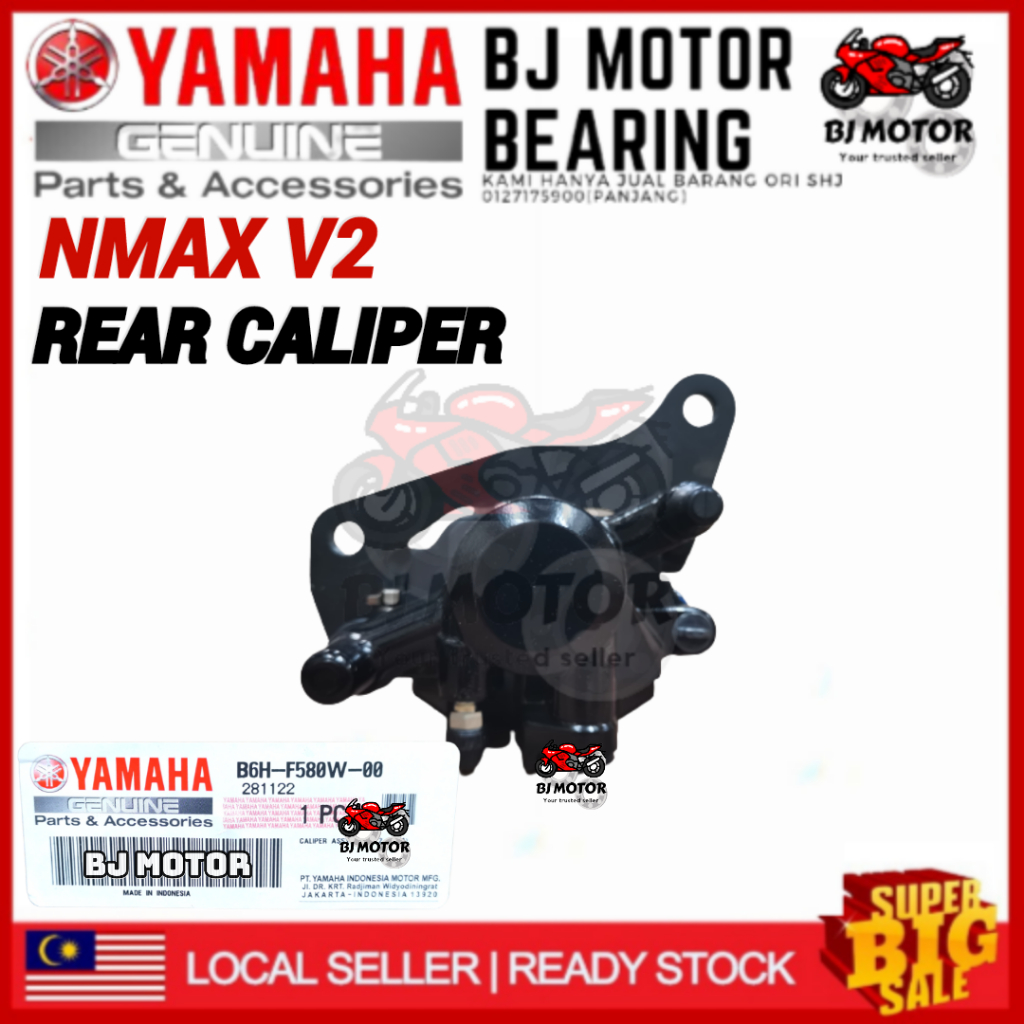 NMAX V2 REAR / FRONT CALIPER NMAX V2 REAR CALIPER ASSY NMAX V2 BELAKANG ...