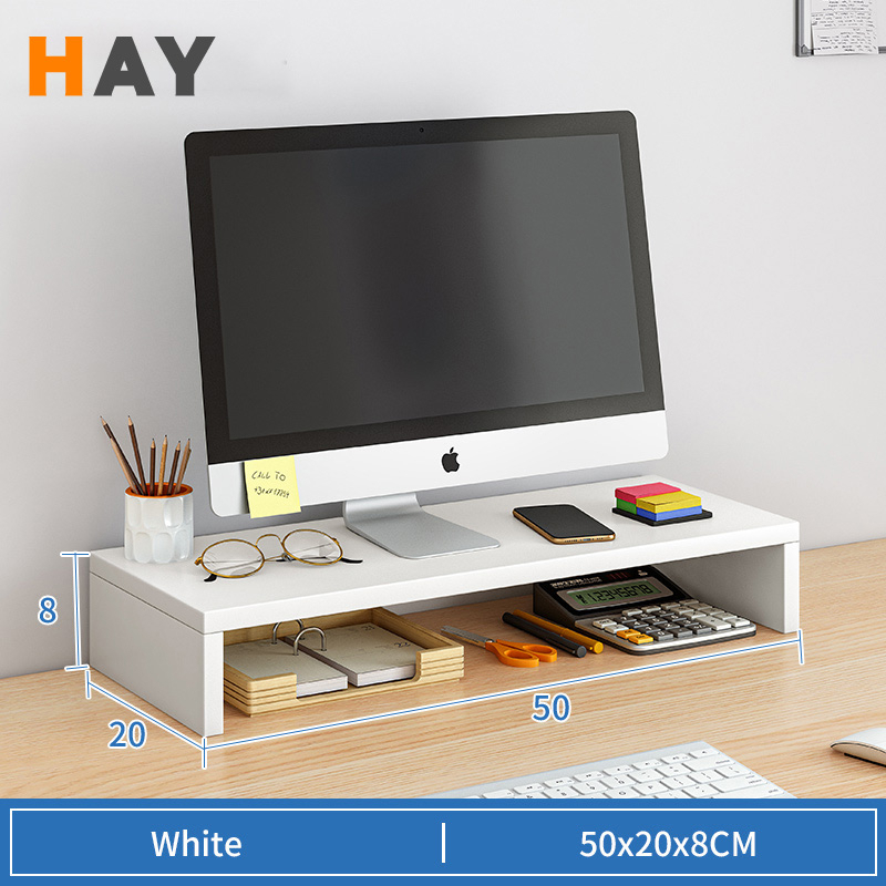 Monitor Stand 1/2 Tier Computer Monitor Screen Shelf Computer Rack ...