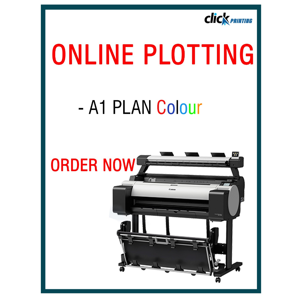 A1 Plan Printing Colour + service fold into submission plan A4 | Shopee ...