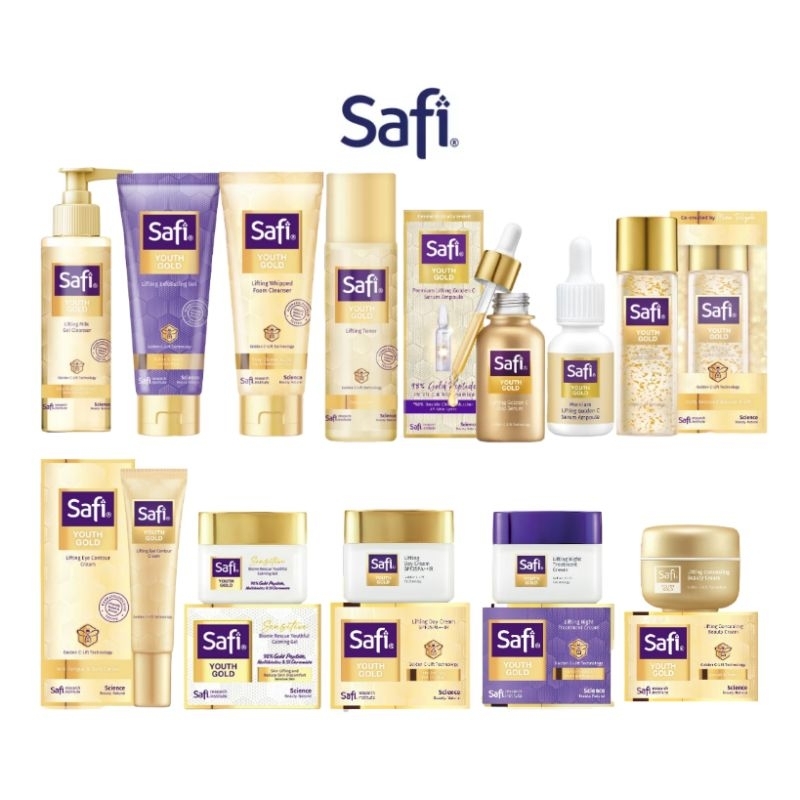 Safi Youth Gold Skincare Series (Anti Aging) | Shopee Malaysia