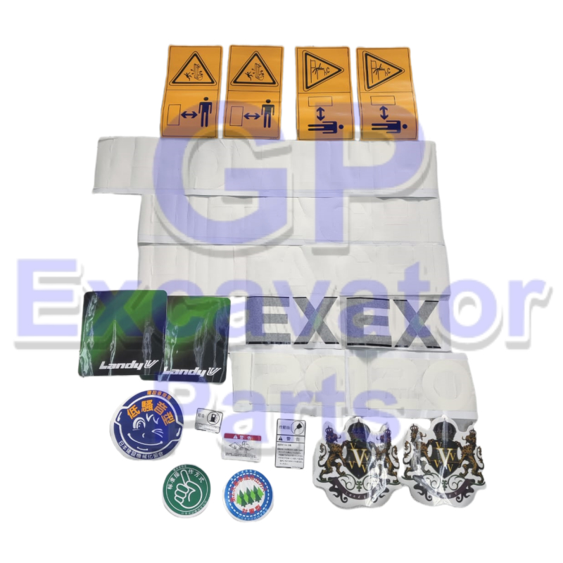 EX120-5 HITACHI HYDRAULIC EXCAVATOR STICKER SET | Shopee Malaysia