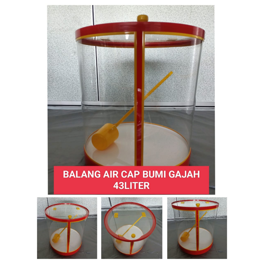 BALANG AIR BULAT 28 LITER DAN 43 LITER CAP BUMI GAJAH | Shopee Malaysia