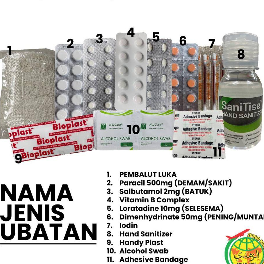 SET KIT UMRAH (READY STOCK) DALAM POUCH | Shopee Malaysia