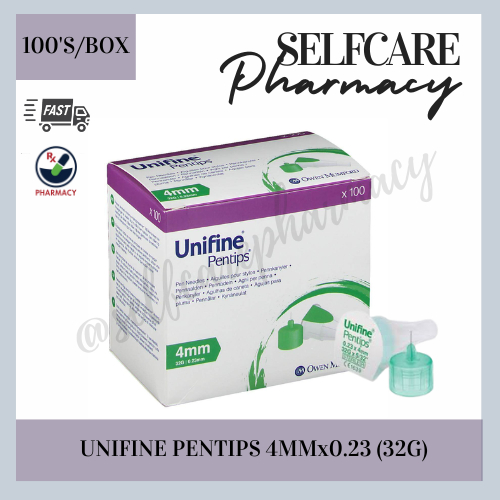 UNIFINE PENTIPS 4MM X 0.23 (32G) | Shopee Malaysia
