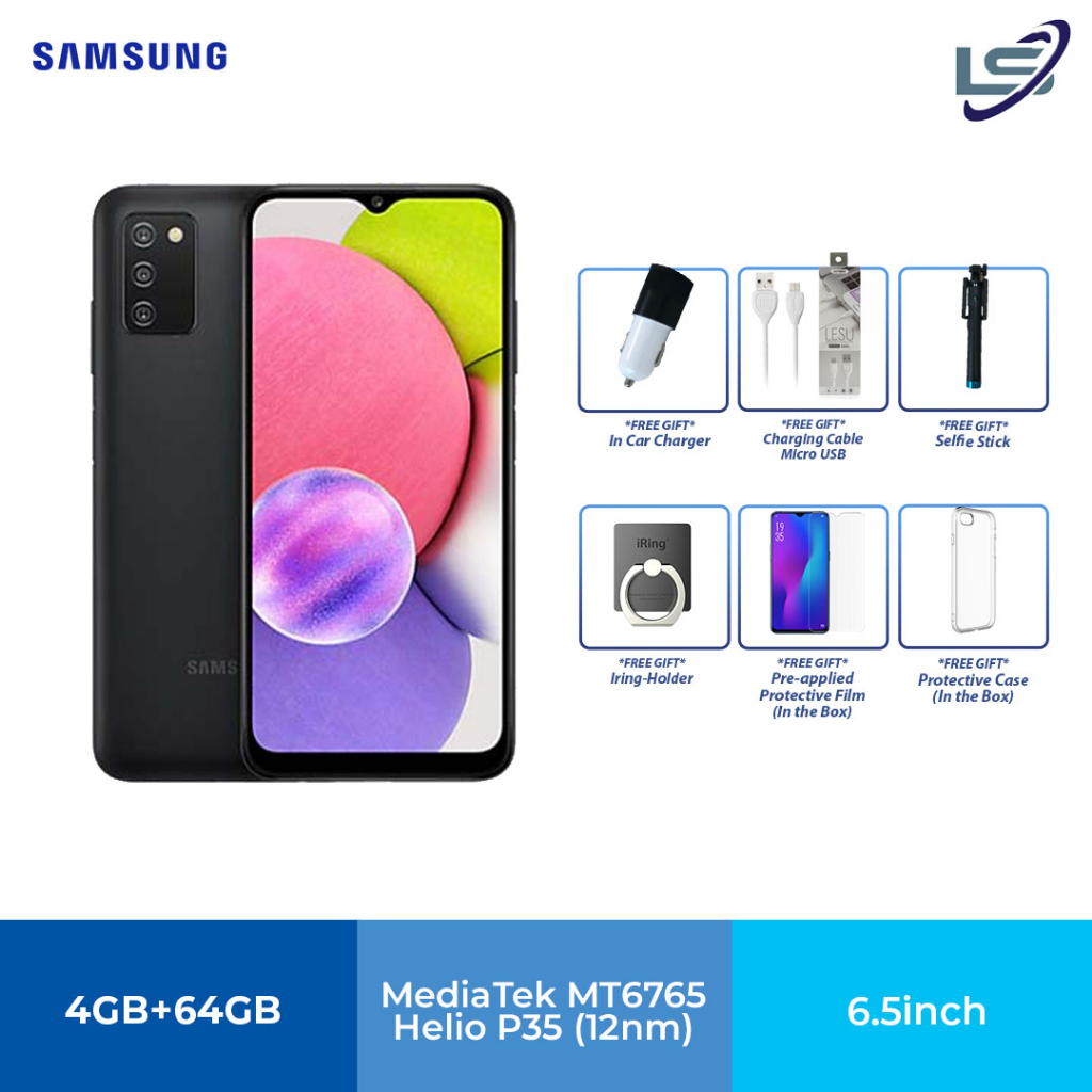 SAMSUNG Galaxy A03s | 4GB+64GB | 13MP Main Camera | 5000mAh Battery ...