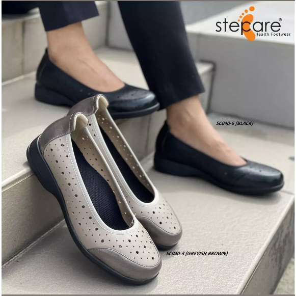 MEDIFEET - STEPCARE SC040 WOMEN WALKABOUT HOLES SHOES MEDICAL HEALTH ...