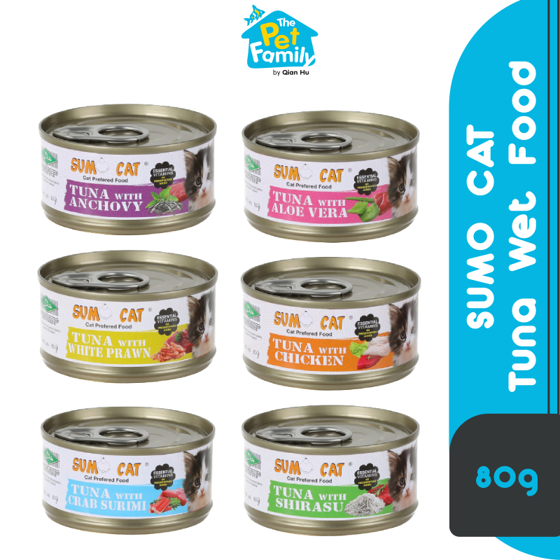 80g Sumo Cat Tuna Cat Wet Food 猫粮 Makanan Kucing TPF | Shopee Malaysia