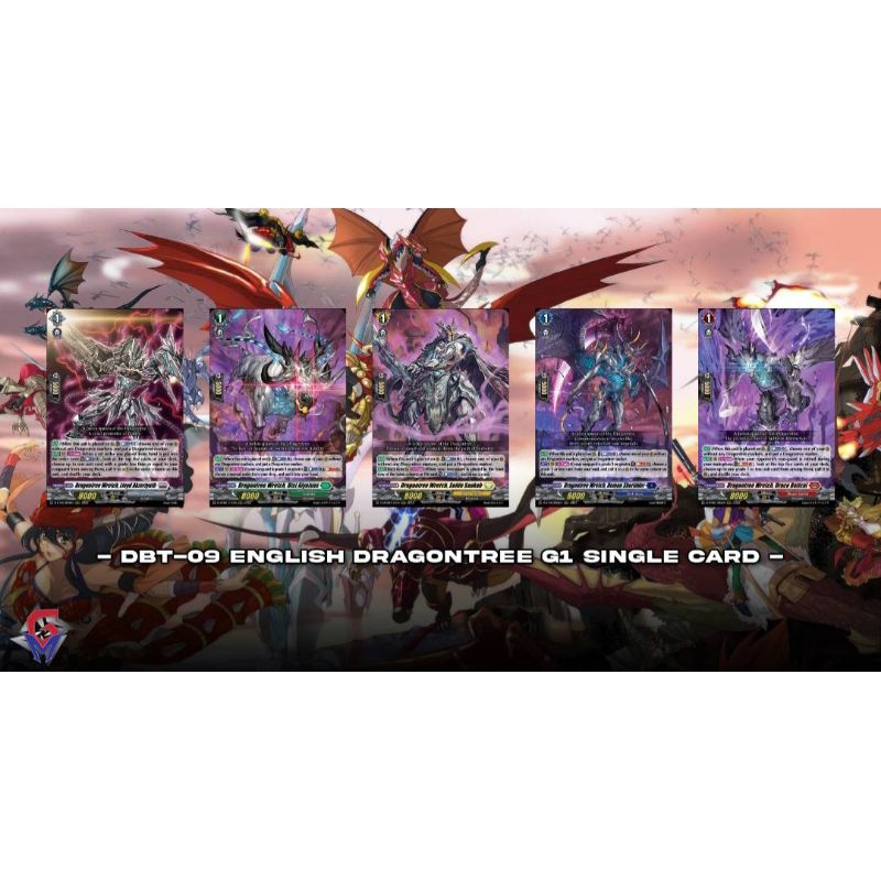 DBT-09 ENGLISH DRAGONTREE G1 SINGLE CARD (ENG/RRR) | Shopee Malaysia