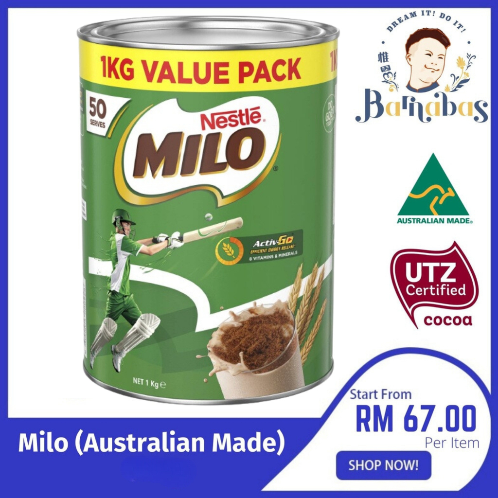 Milo Australian Made (1.1kg) | Shopee Malaysia