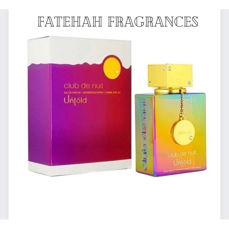 ARMAF UNTOLD EDP 105ML | Shopee Malaysia