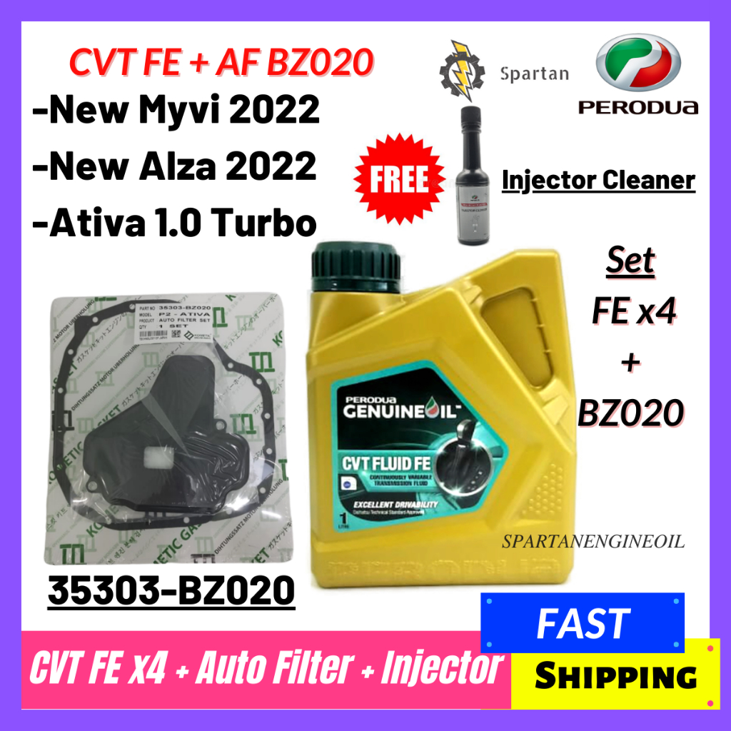 100% GENUINE PERODUA MYVI FACELIFT 2022 ATIVA ALZA 2022 D51A CVT FLUID ...
