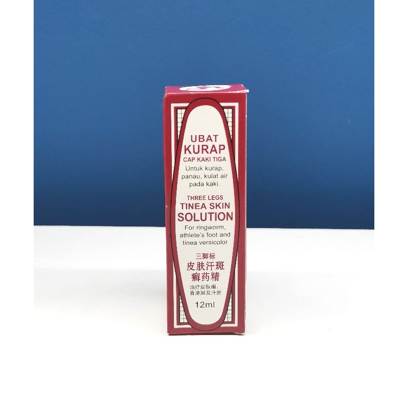 Three Legs TINEA-SKIN SOLUTION 12ml | Shopee Malaysia