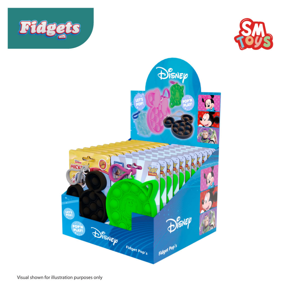 Fidget Poppers Disney - Frozen / Mickey Mouse / Minnie Mouse / Toy ...