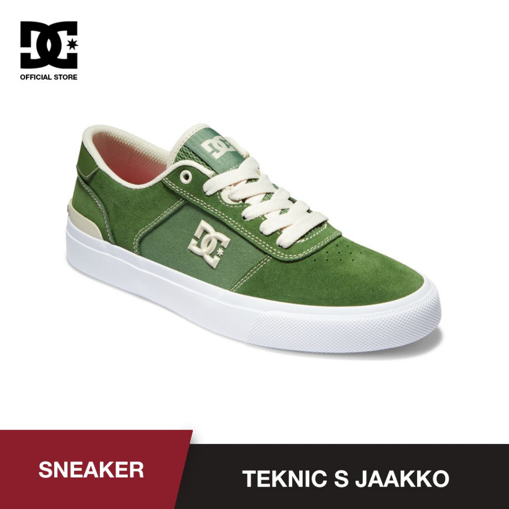 DC Men Teknic S Jaakko Skate Shoes - Dark Olive | Shopee Malaysia