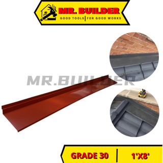 MR BUILDER #30 L Flashing 1'x8' 0.30MM Zink Tepi Roof Flashing Atap ...