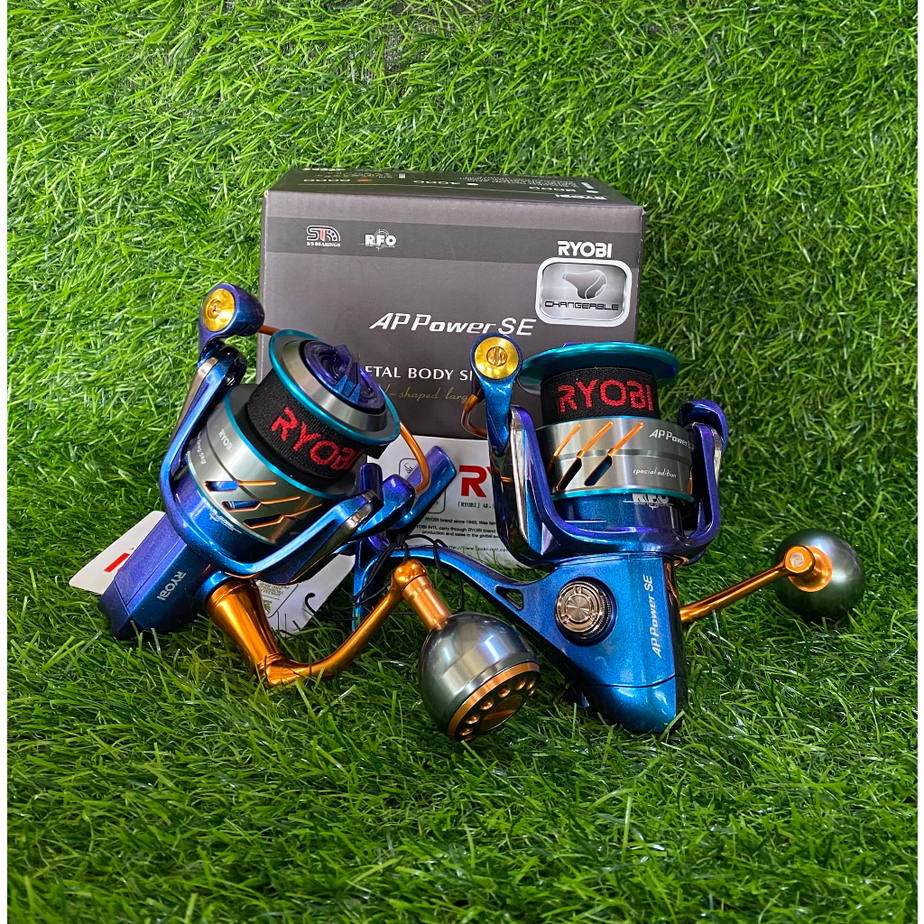 RYOBI AP POWER SE SPINNING REEL (4000/ 5000) | Shopee Malaysia