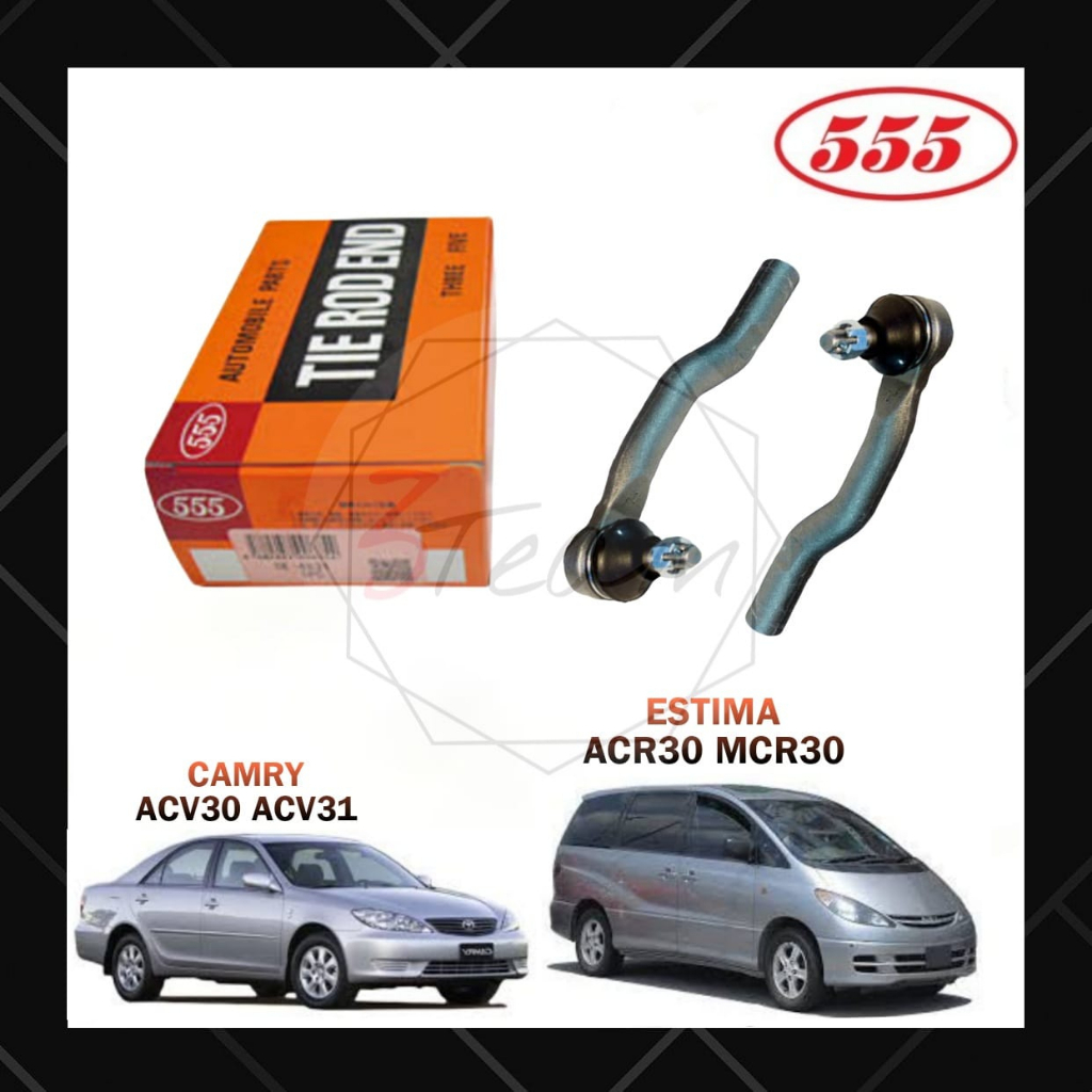 555 Japan Tie Rod End Set Toyota Camry Acv30 Acv31 Estima ACR30 MCR30 ...