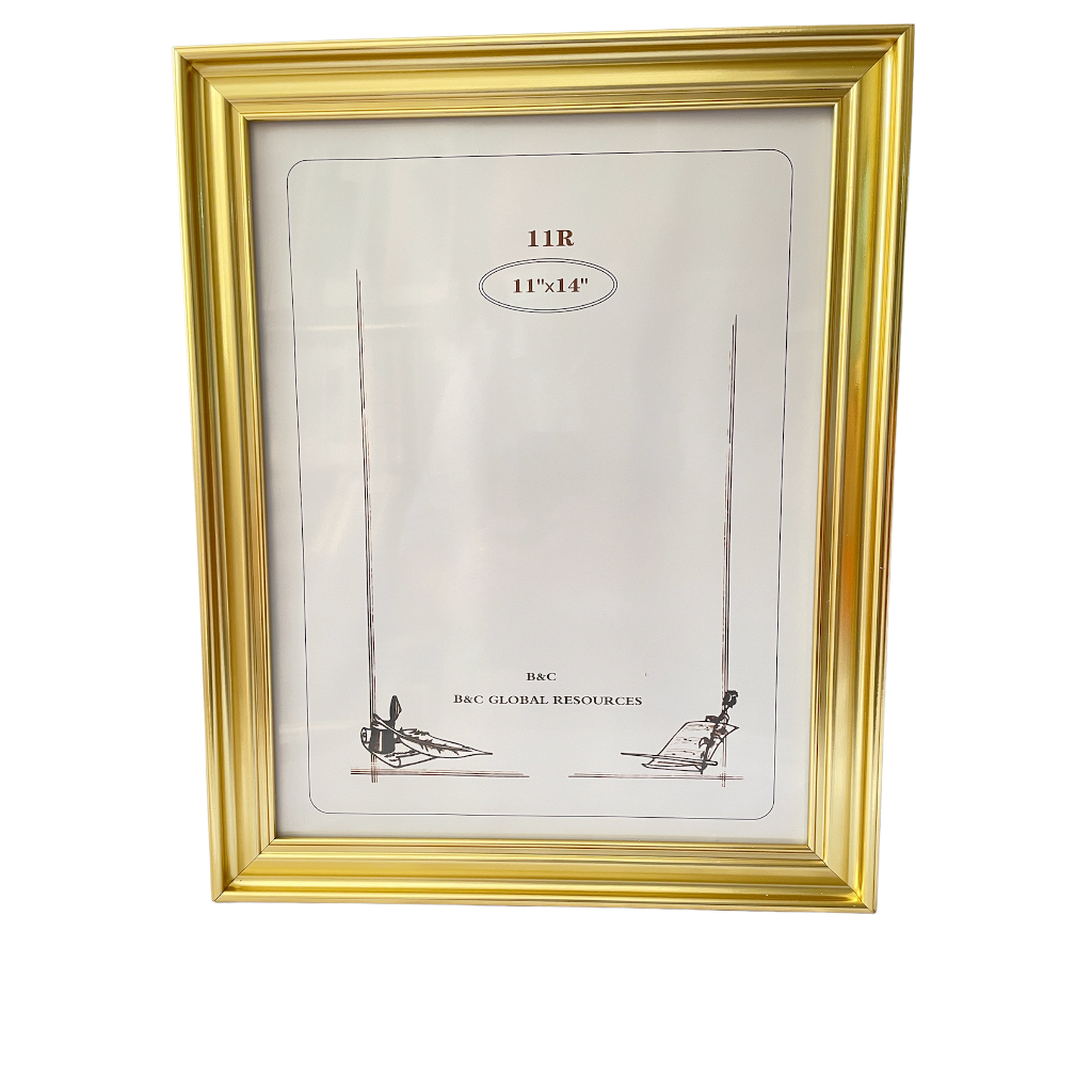 Photo Frame Size A4 / 11R / A3 - Light Gold Color(1pc) | Shopee Malaysia