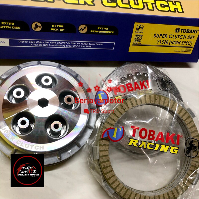 Super Clutch Ex5/Dream/Lc135 4s /Y15（5 clutch plate）Tobaki racing | Shopee Malaysia
