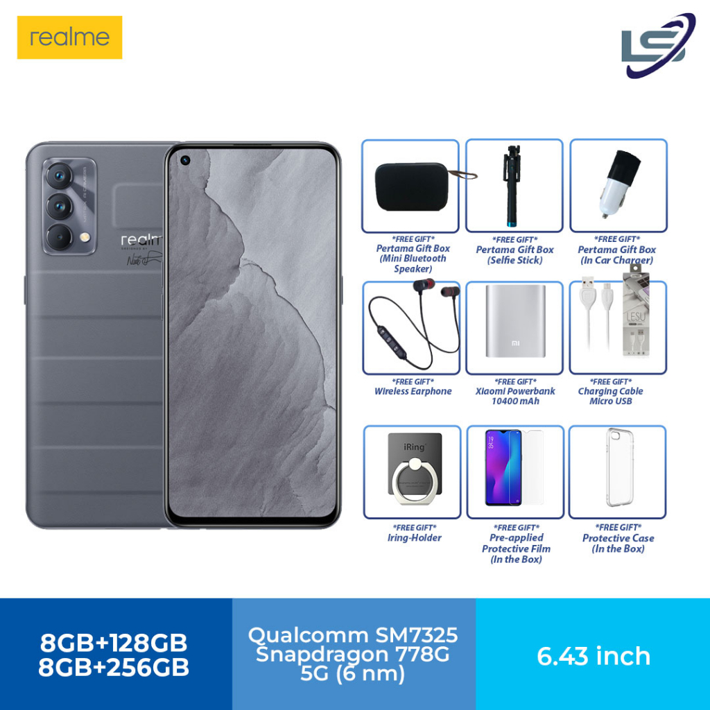 realme GT Master Edition | 128GB/256GB ROM + 8GB RAM | 6.43" Super AMOLED Display | Snapdragon ...