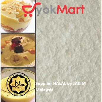 Halal Instant Custard Powder Tepung Kastad Instant 1Kg 蛋黄粉 | Shopee ...