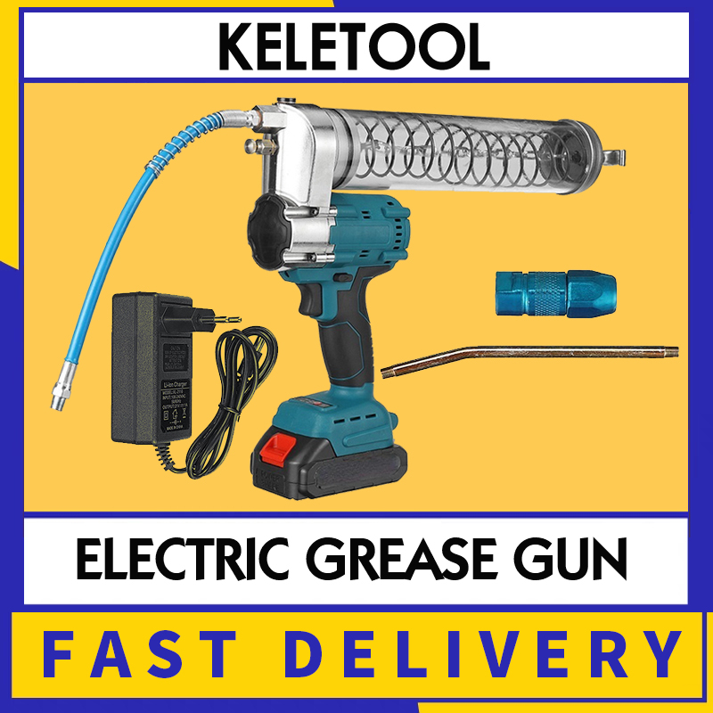 Cordless Electric Grease GunRechargeable electric grease gun ...