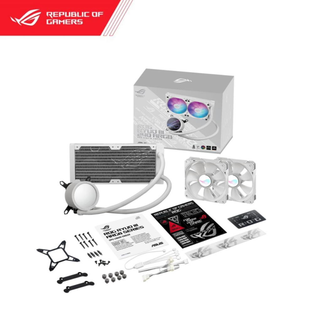 ASUS ROG Ryuo III 360 / ROG Ryuo III 240 all-in-one CPU liquid color ...