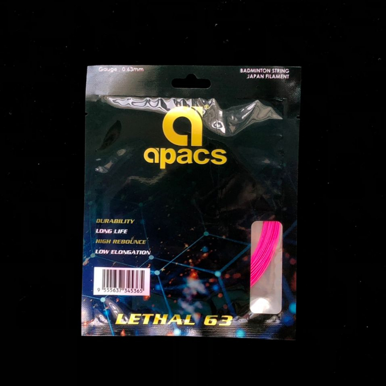 Apacs Lethal 63 Badminton String / Tali Badminton Apacs Lethal 63 ...
