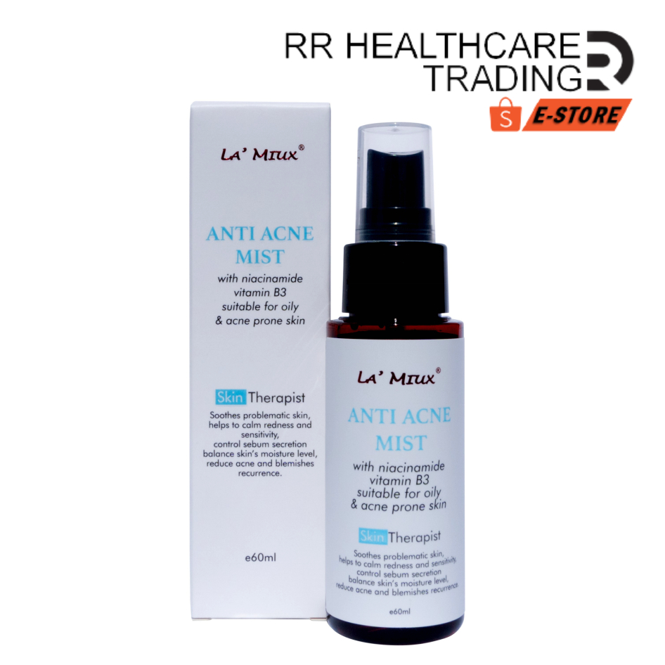La Miux Skin Therapist Anti Acne Mist 60ml (Exp 09/2025) | Shopee Malaysia