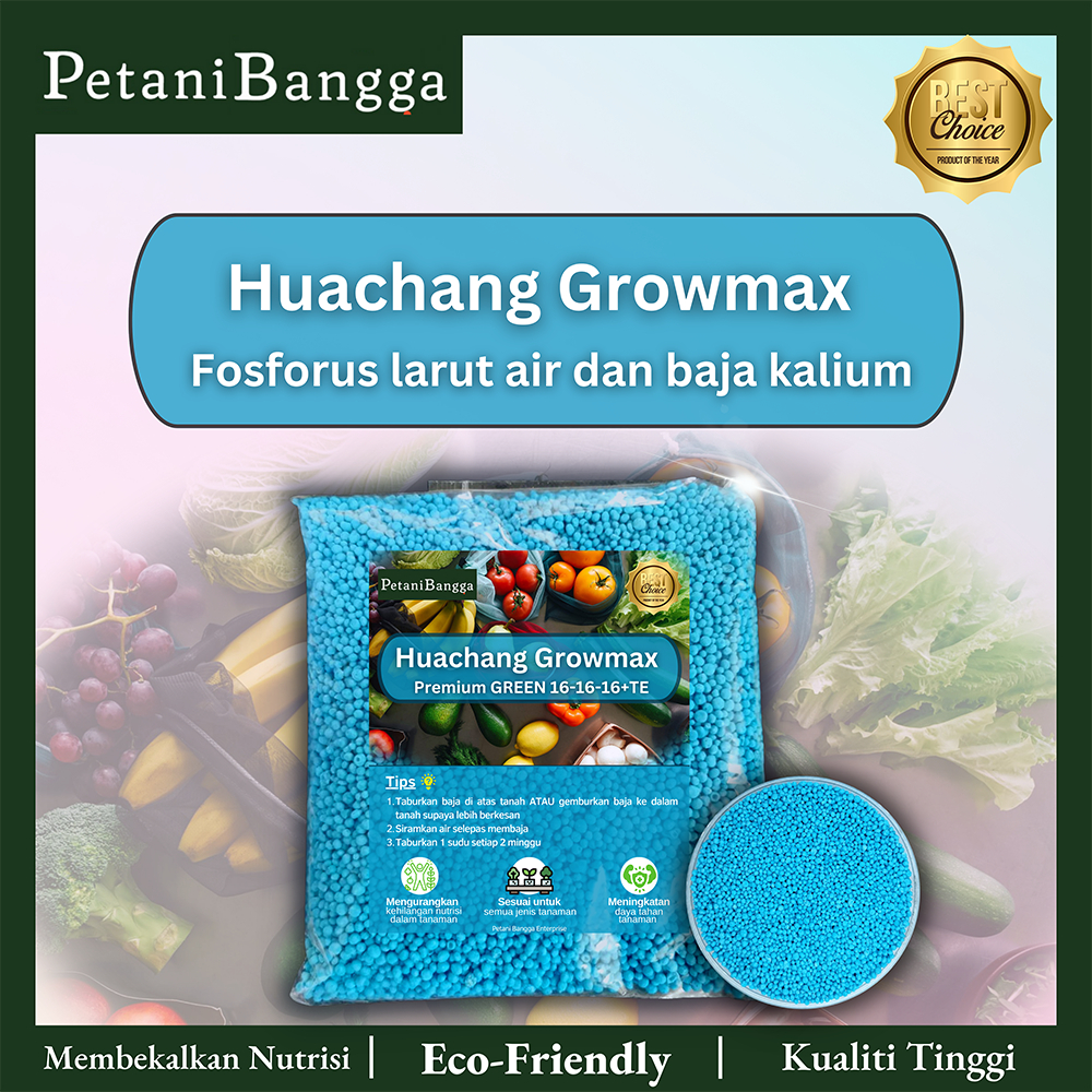 1kg Huachang Growmax Premium GREEN 16-16-16 | Shopee Malaysia