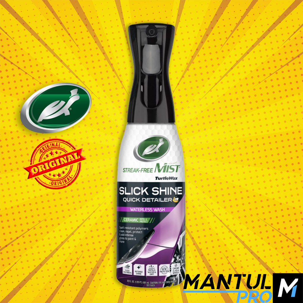 Turtle Wax 53846 Slick Shine Quick Mist Detailer, 20 oz | Shopee Malaysia