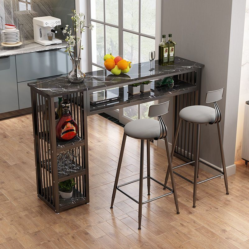 Bar Table Island Table Bar bar table home living room balcony against ...