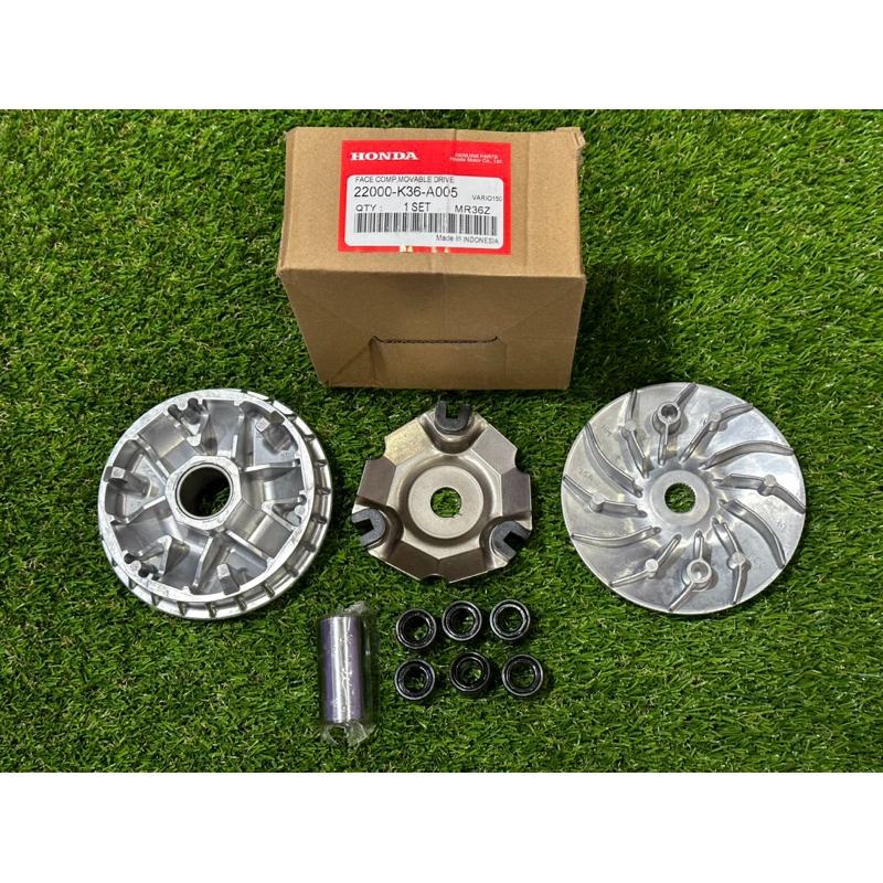 HONDA PCX150 V1 V2 VARIO 150 FRONT PULLEY SET DEPAN PULLEY SET ORIGINAL ...