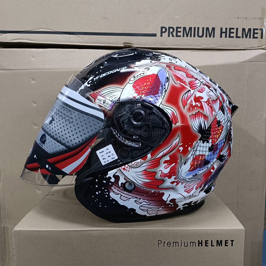 Arc Ikan Koi Helmet 100% Original | Shopee Malaysia