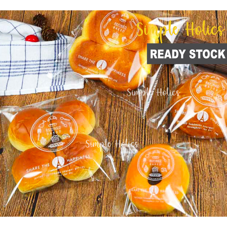 Bread Transparent Packaging / Self-Adhesive Toast Bag / Mini Food ...