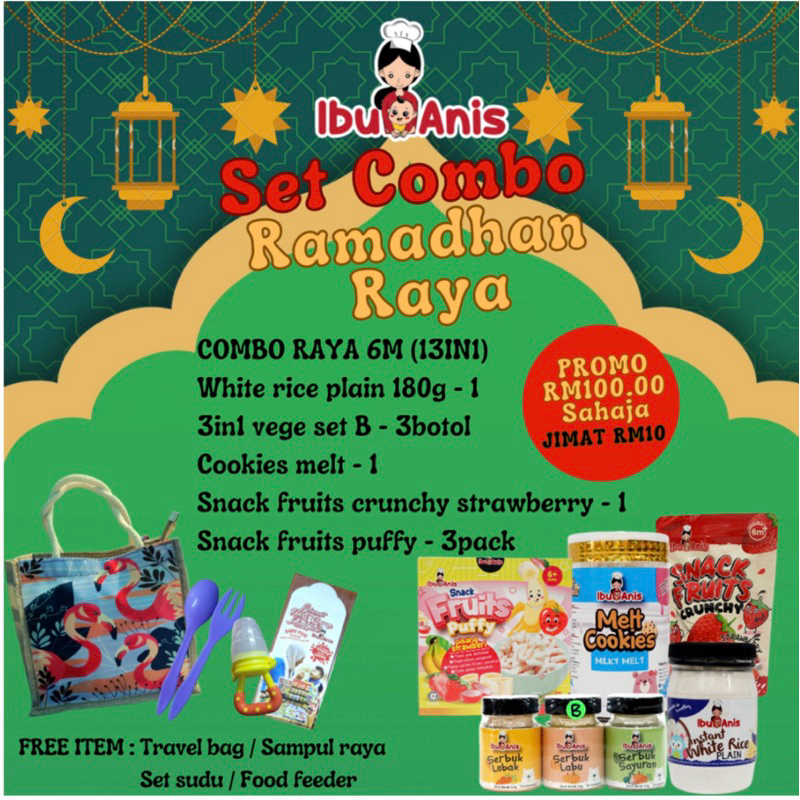 BabyFood Set Combo Hari Raya-13in1 | Shopee Malaysia