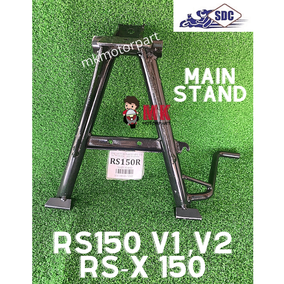 MAIN STAND Honda RS150 / RS150R / RSX Double Stand (SDC) Tongkat Dua ...