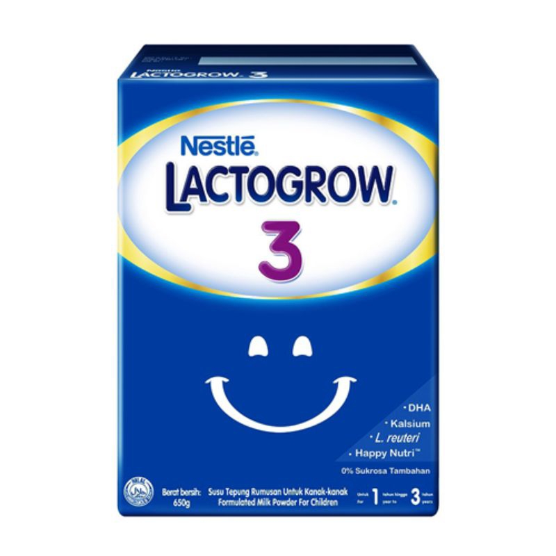 LACTOGROW 3 / 1-3TAHUN (650g) | Shopee Malaysia