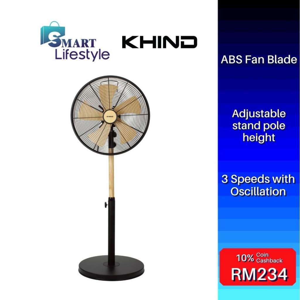 Khind SF161ME 16" Stand Fan | Shopee Malaysia