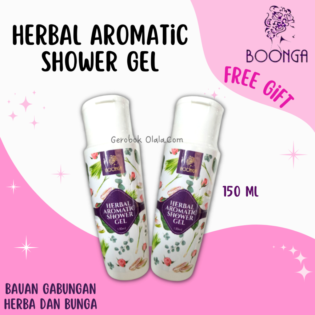 HERBAL AROMATIC SHOWER GEL | MANDIAN BOONGA | SABUN MANDIAN | GEL ...